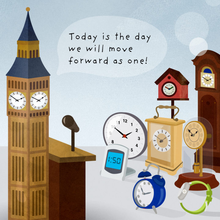 Clocks go forward - Niki Forecast